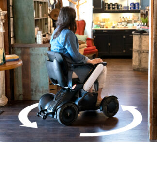 WHILL Model Ci2 Portable Electric Wheelchair - 2 Hearts Medical